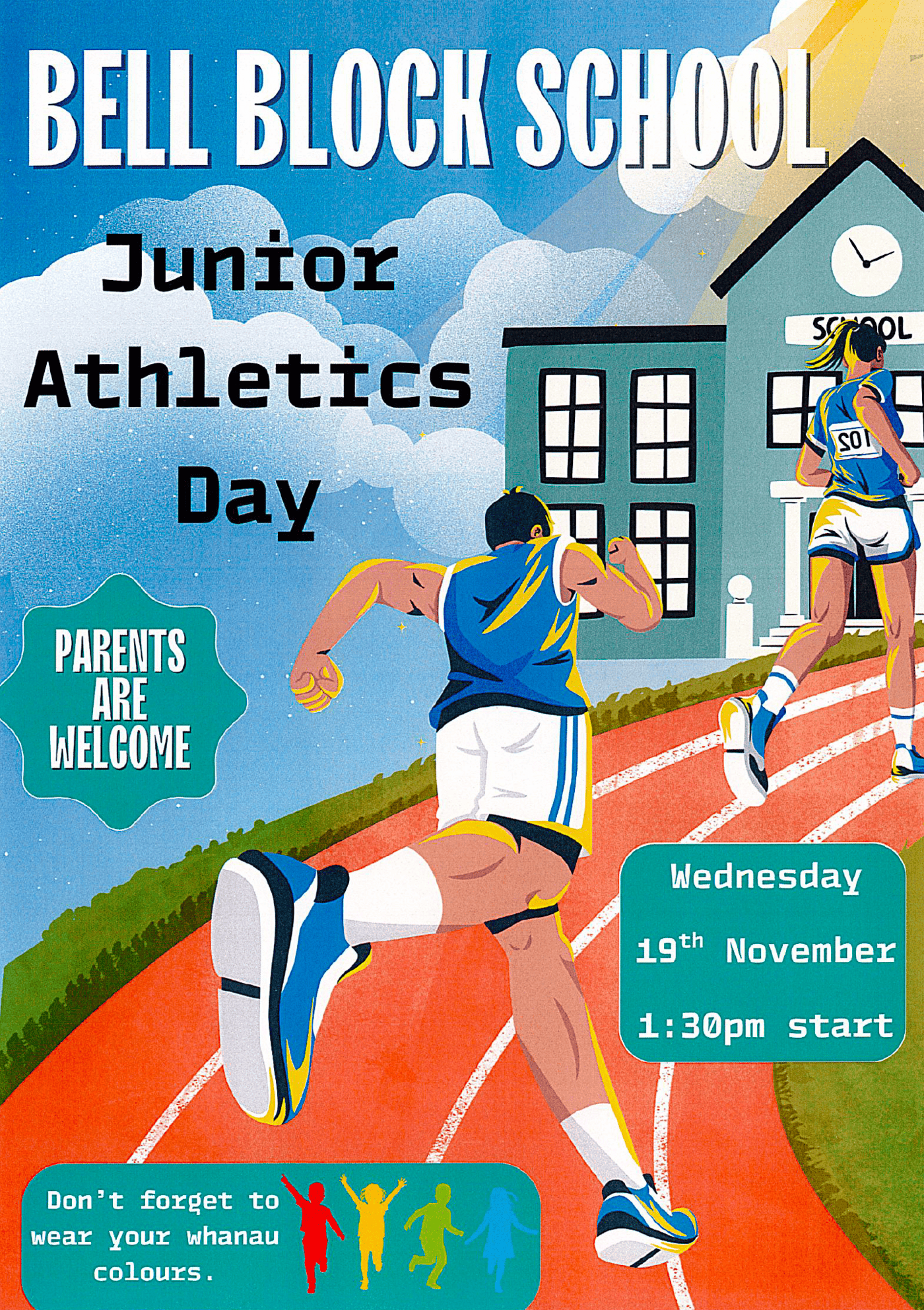Athletics Day - 19 November | Bell Block School